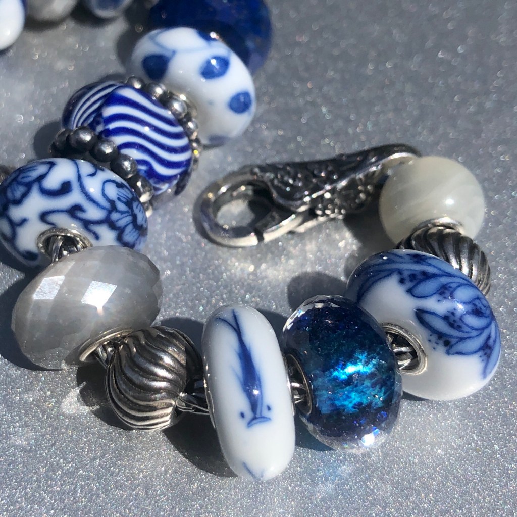 Trollbeads Day 2019-The Brush of Blue Kit – marthnickbeads
