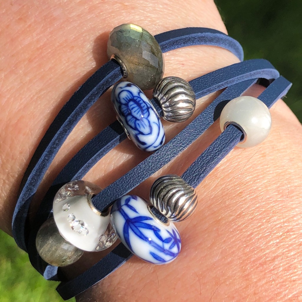 Trollbeads Day 2019-The Brush of Blue Kit – marthnickbeads